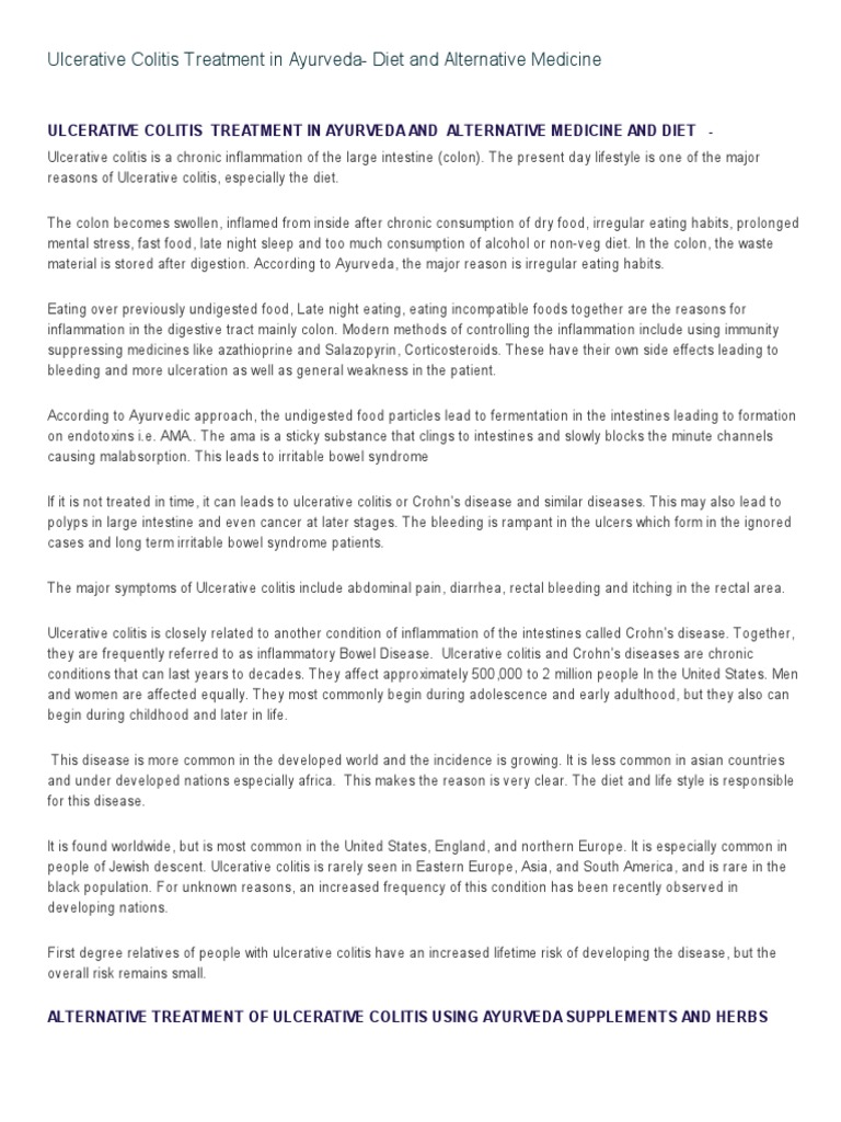 Colitis | PDF | Ulcerative Colitis | Crohn's Disease