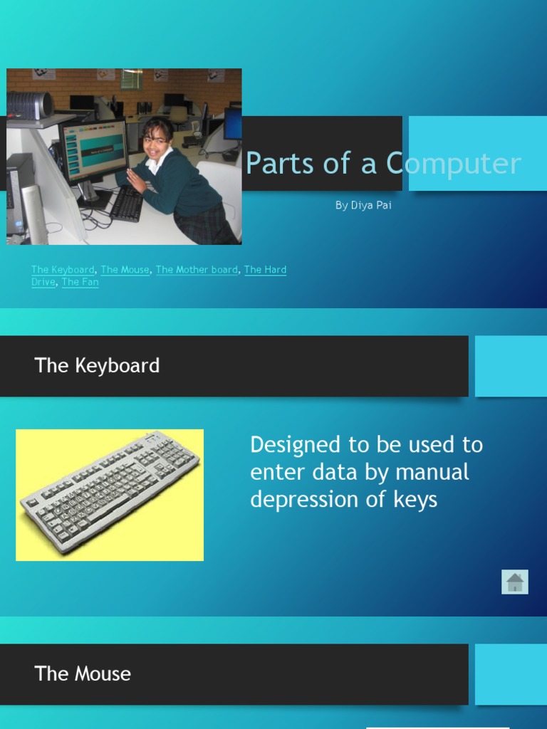 Key Computer Parts Explained | PDF