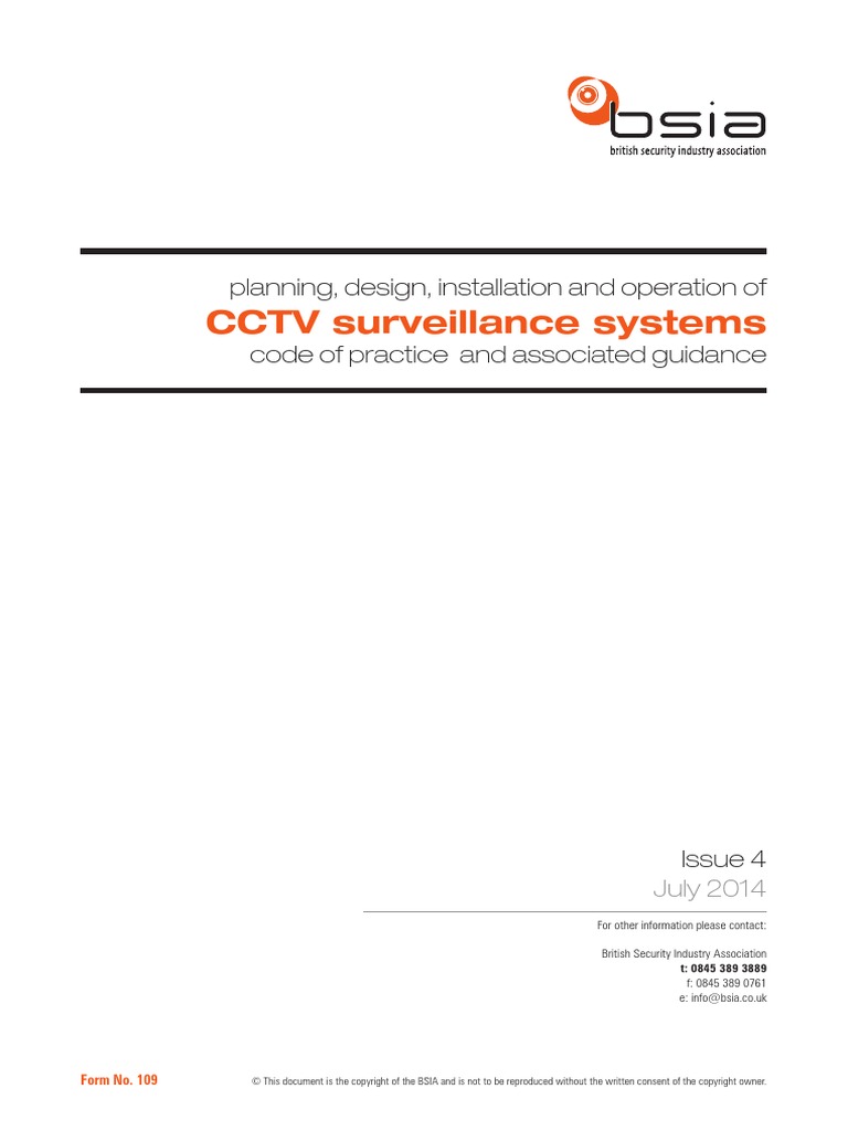 CCTV Systems Installation | Download Free PDF | Closed Circuit ...