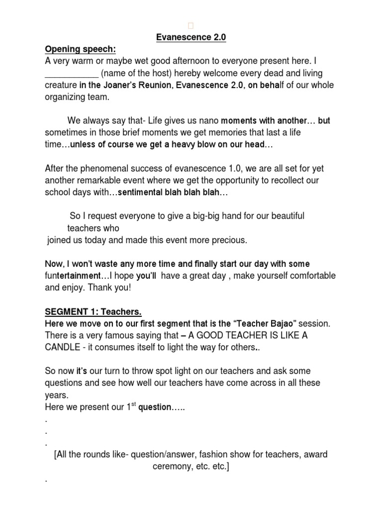 Event Hosting Script | PDF