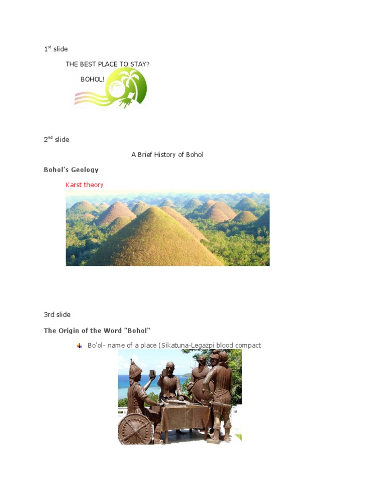 A Brief History of Bohol | PDF