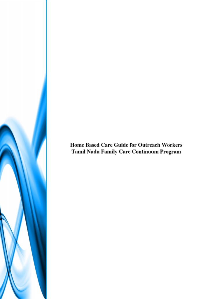 Home Based Care Guide For Outreach Workers | PDF | Hiv/Aids | Caregiver