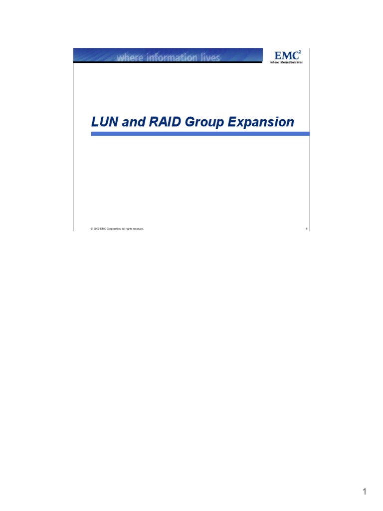 LUN and RAID Group CREATION | PDF | Digital Technology | Data