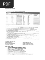 Lesson Plan - Past Continuous Tense | PDF | Lesson Plan | Grammar