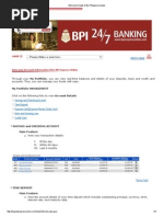 BPI Customer Information Sheet | PDF | Banks | Privacy