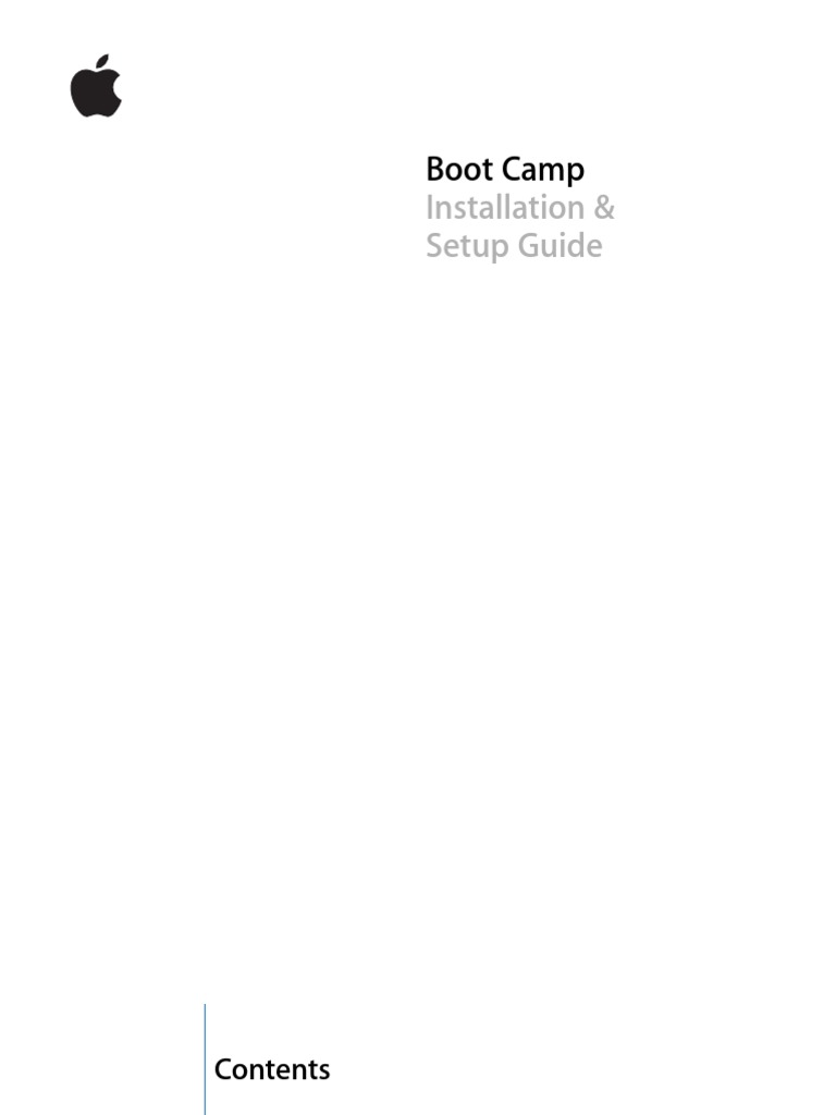 Boot Camp: Installation & Setup Guide | PDF | Macintosh | Microsoft Windows