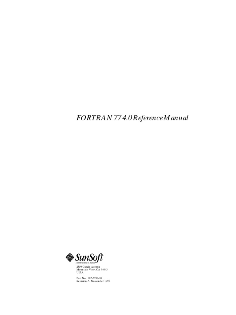 Fortran Tutorial | PDF | Computers