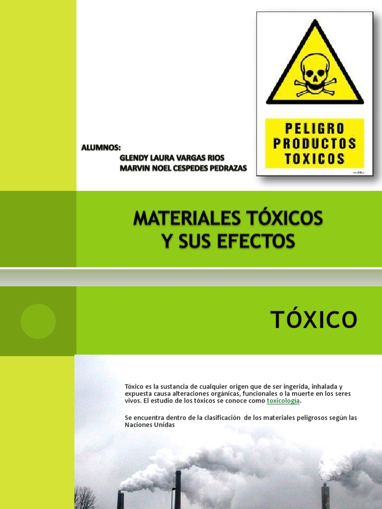 Materiales Toxicos y Sus Efectos | Hidróxido de sodio | Monóxido de carbono