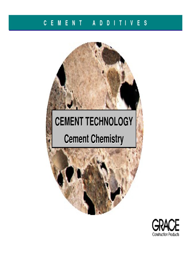 Cement Technology Cement Chemistry | PDF | Cement | Silicon Dioxide