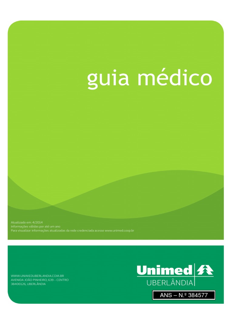 Guia - Medico Unimed Udi | PDF | Profissional de saúde | Pós-graduação