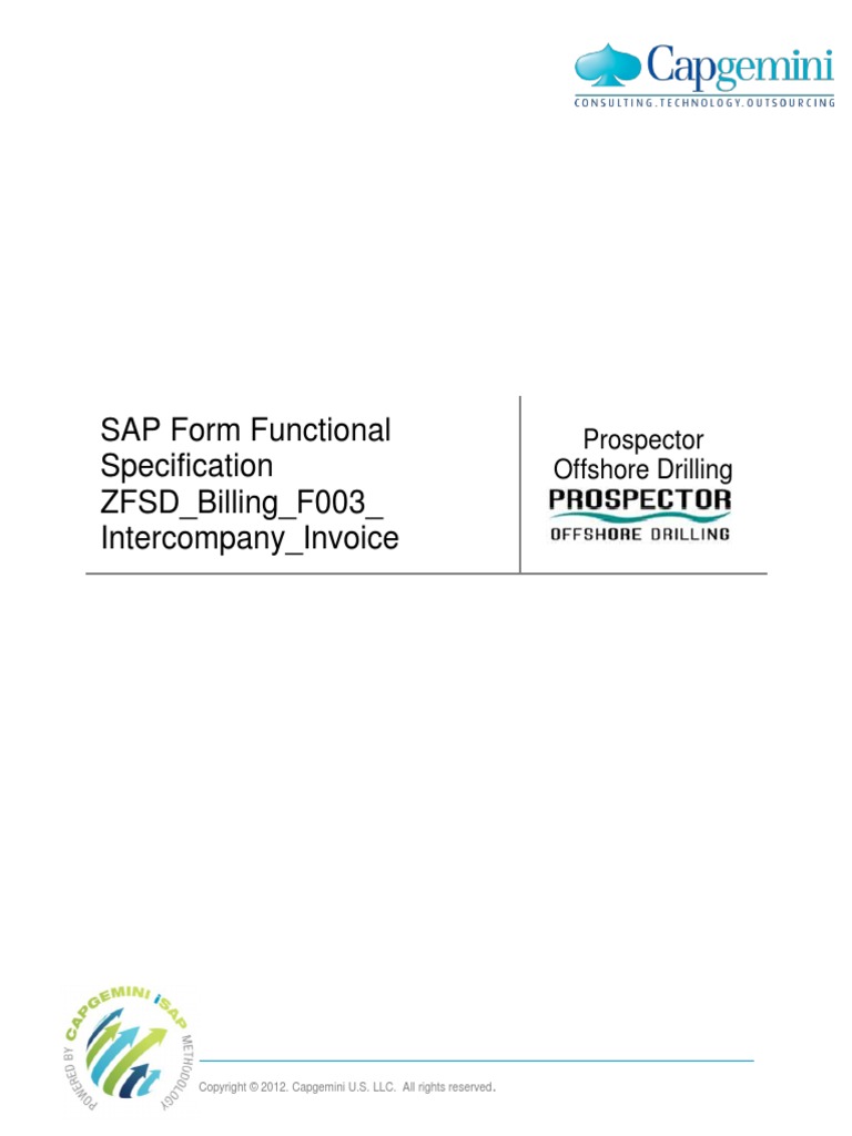 2 4 2 1 Fs Otc Form f002 Intercompany v2 | PDF | Invoice | Business Process