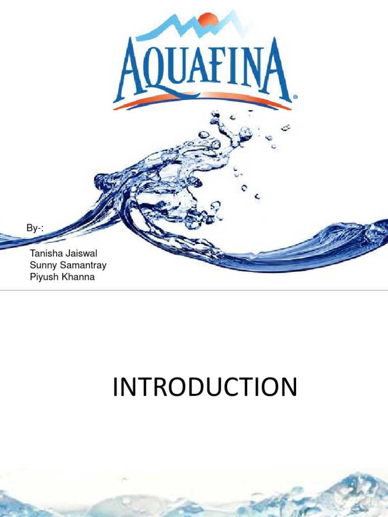aquafina | Pepsi Co | Advertising
