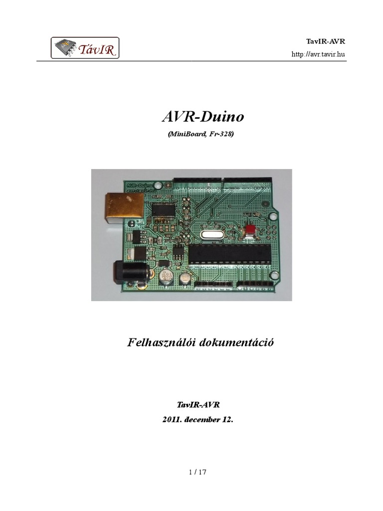 Avr Duino | PDF