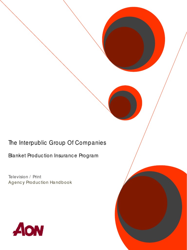 IPG Blanket Production Insurance Handbook | PDF | Workers' Compensation ...