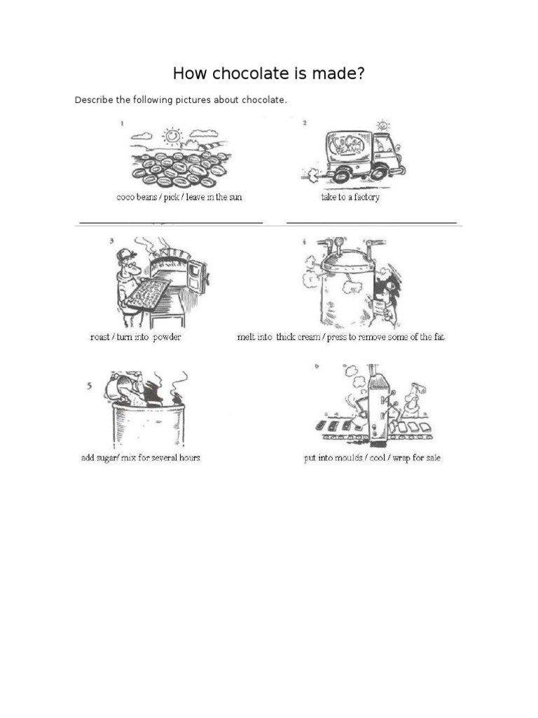 How Chocolate Is Made | PDF | Cooking, Food & Wine