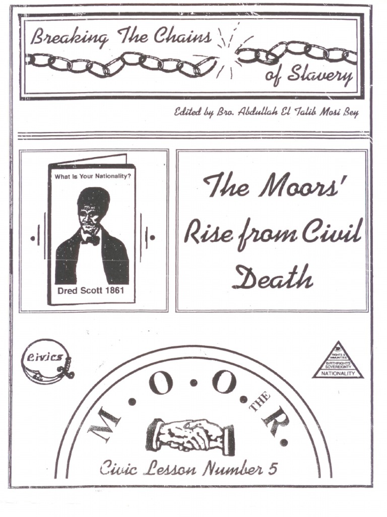 The Moors' Rise From Civil Death - LESSON BOOK #5 | PDF | Foreign ...