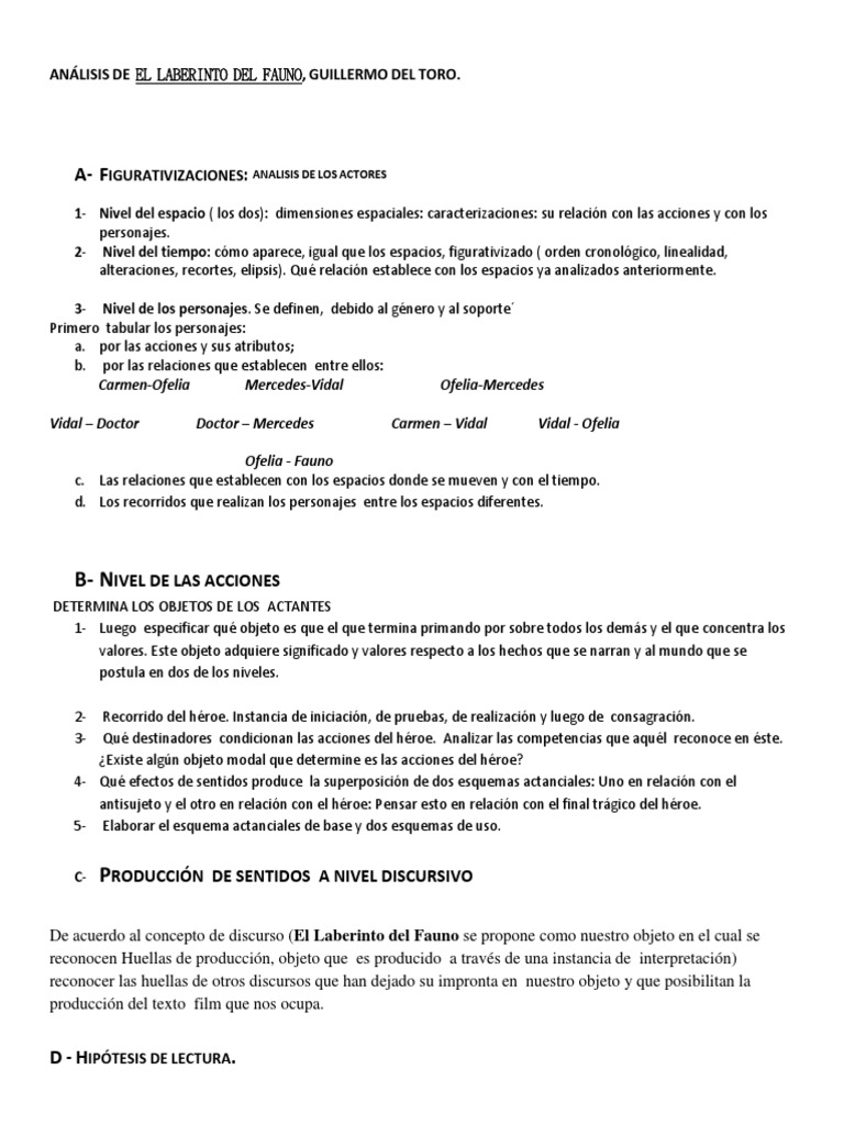 Análisis del Laberinto del Fauno | PDF | Epistemología | Ciencia cognitiva
