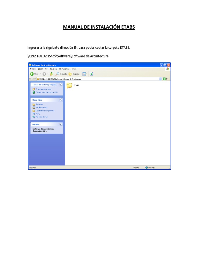 Instalación de ETABS: Guía Paso a Paso | PDF | Software | Arquitectura ...