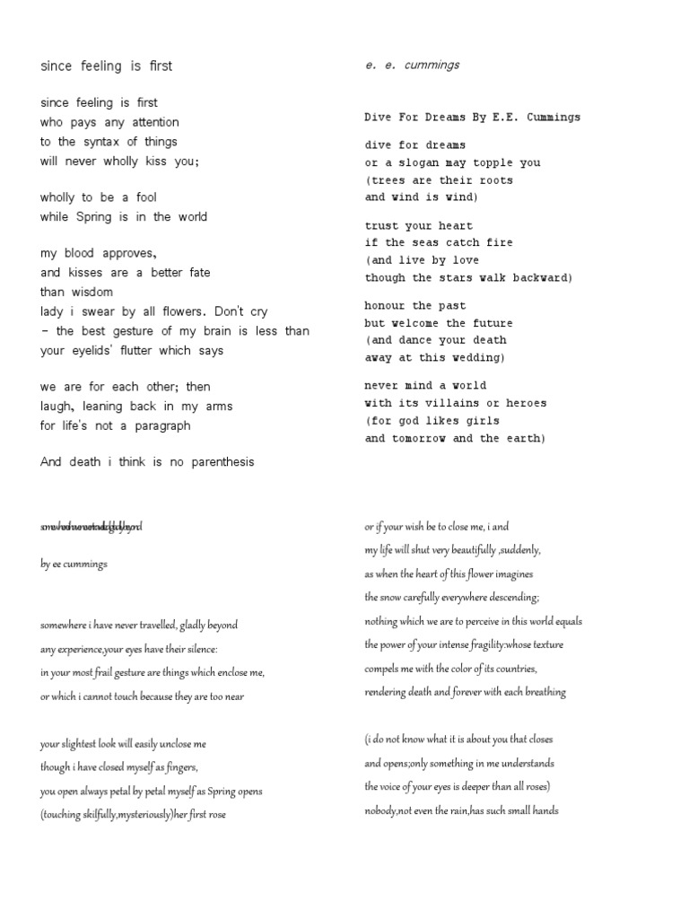 Since Feeling Is First | PDF | Forgiveness | Religion And Belief