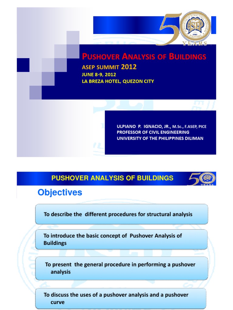 An Introduction to Pushover Analysis of Buildings | PDF | Earthquake ...