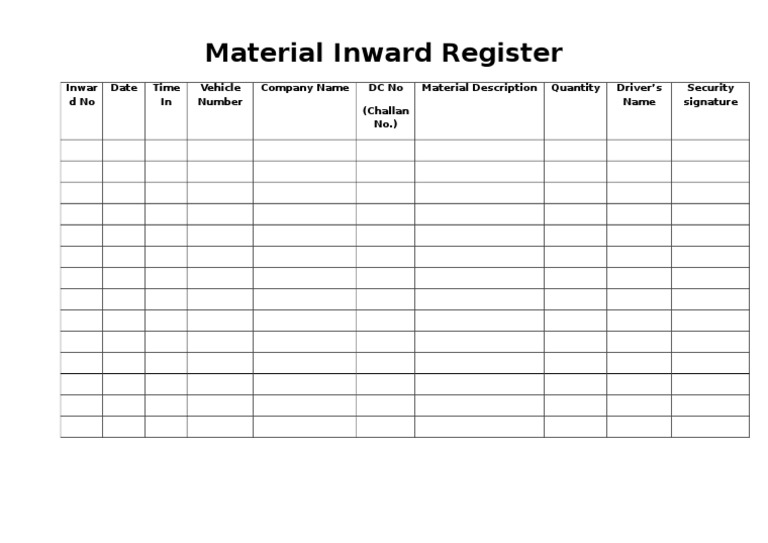 Inward | PDF