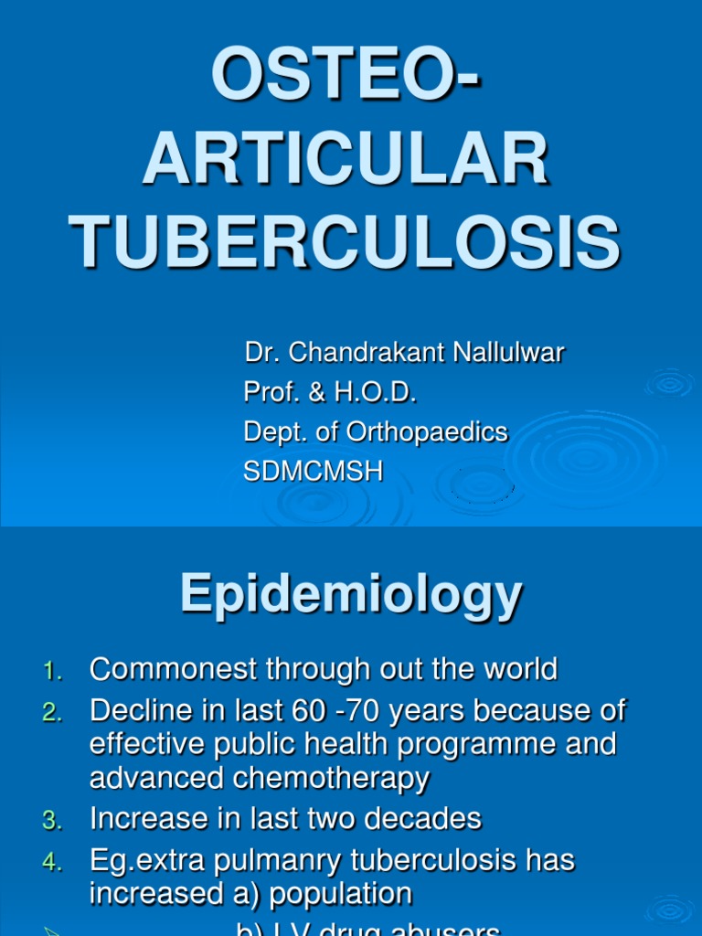Bone and Joint Tb | Tuberculosis | Bone