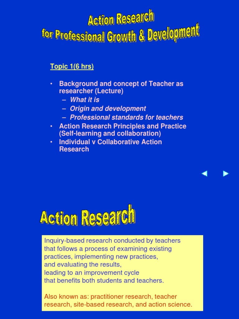 AR Concept | PDF | Action Research | Learning