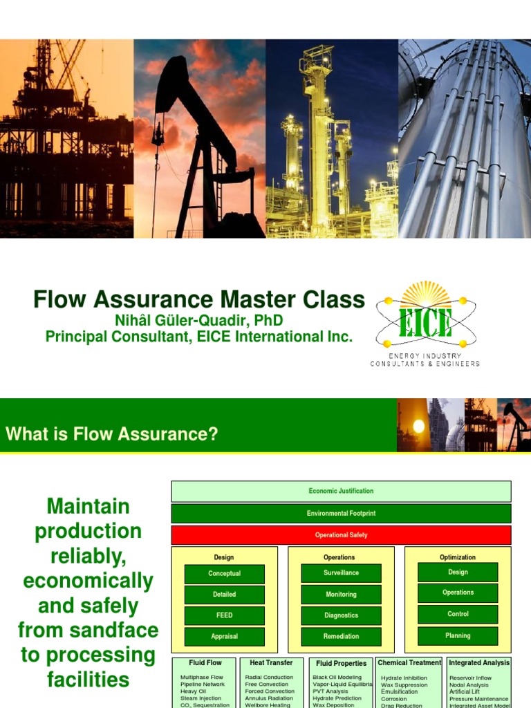 Advanced Flow Assurance | Fluid Dynamics | Gases