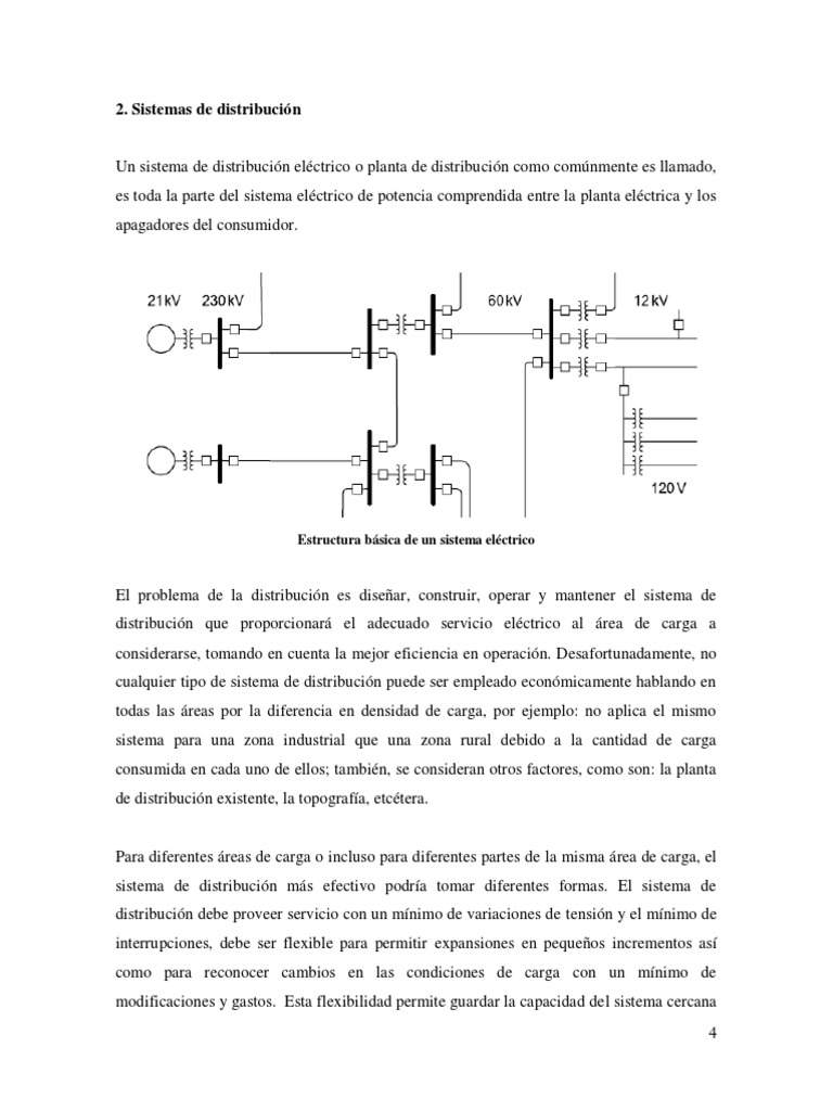 Sistemas de Distribucion-Radial | PDF