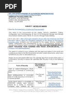 Abstract of Quotation for Roller Blinds | PDF | Business