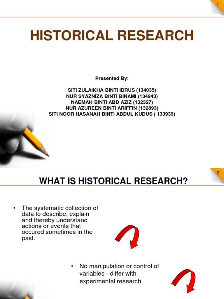Understanding Historical Research Methods | PDF | Primary Sources ...