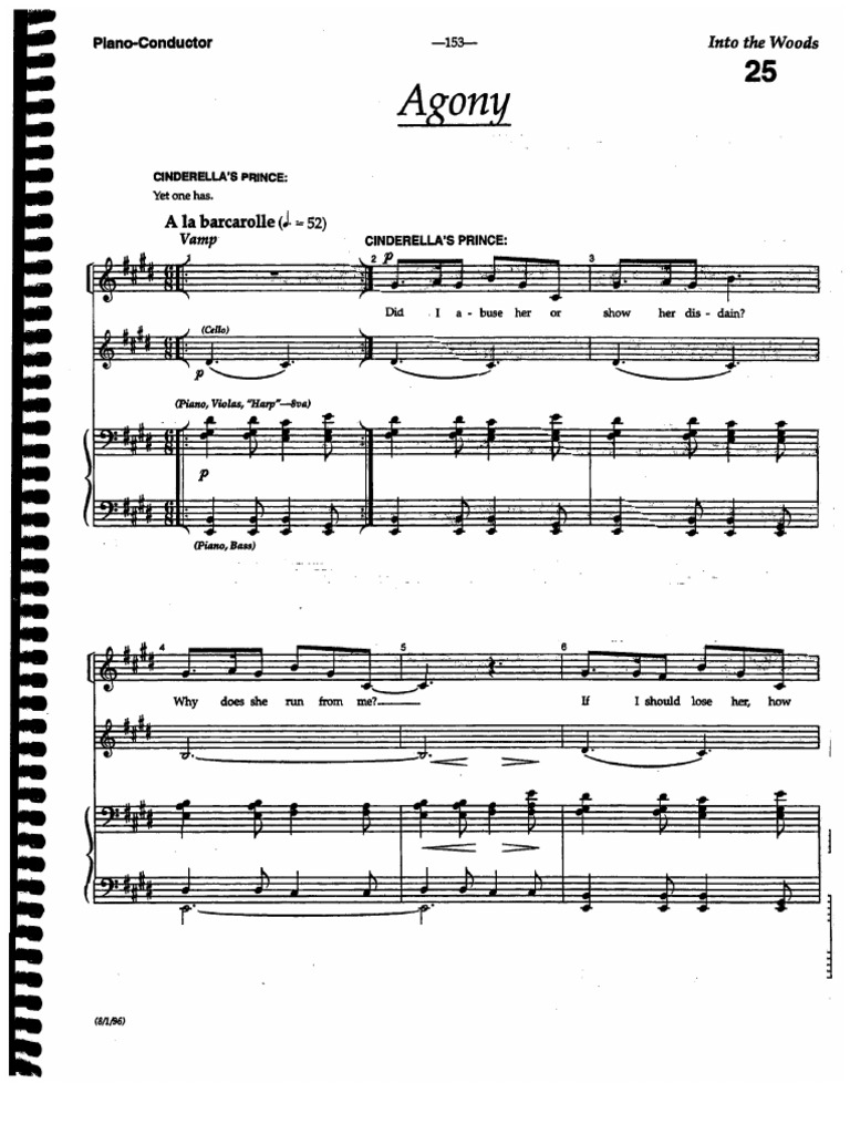 Agony Sheet Music | PDF