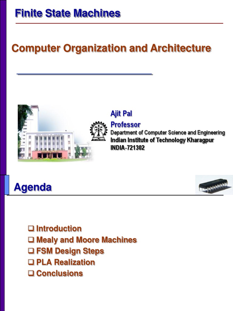 Lec-7 Finite State Machines | PDF | Digital Electronics | Electronic ...