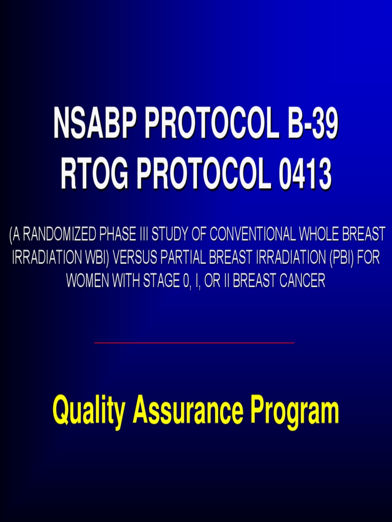 Rtog 0413 | Download Free PDF | Radiation Therapy | Ct Scan