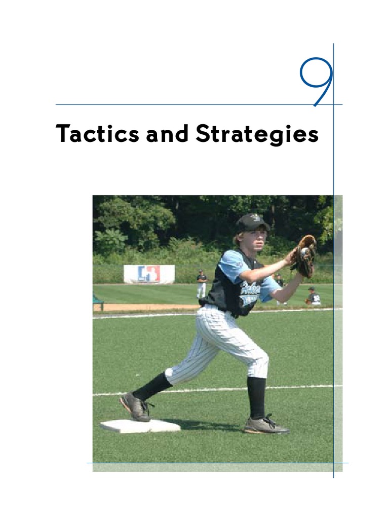 Tactics and Strategies | PDF | Baseball Field | Pitcher