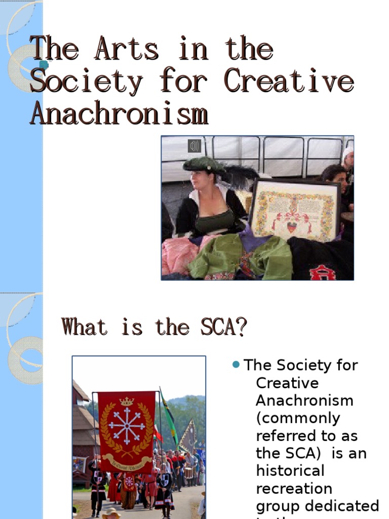 The Arts in The SCA | PDF