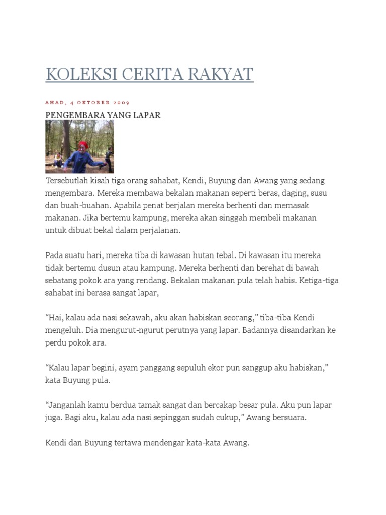 Koleksi Cerita Rakyat | PDF