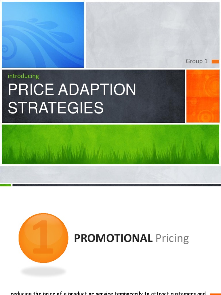 Strategies for Promotional and Discriminatory Pricing: An Overview of ...