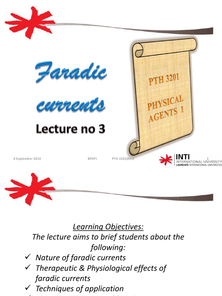 Faradic Currents | PDF | Vasodilation | Muscle Contraction