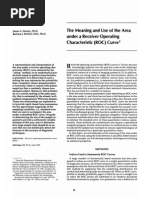 An Introduction To ROC Analysis | PDF | Receiver Operating ...