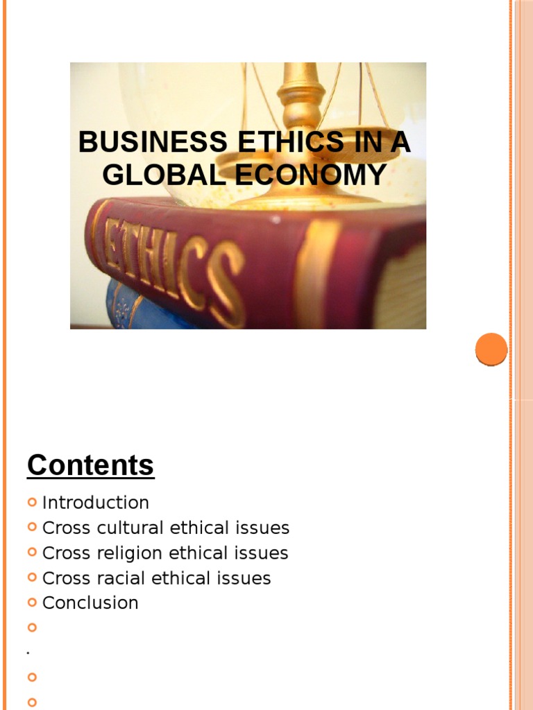 Business Ethics in A Global Economy | PDF | Value (Ethics) | Society