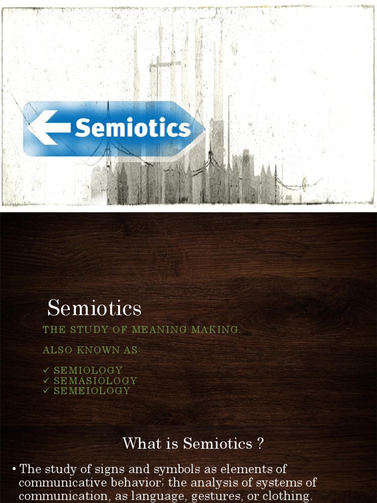 semiotics | Semiotics | Representation (Arts)
