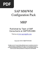How To Define MRP Controller in SAP | PDF
