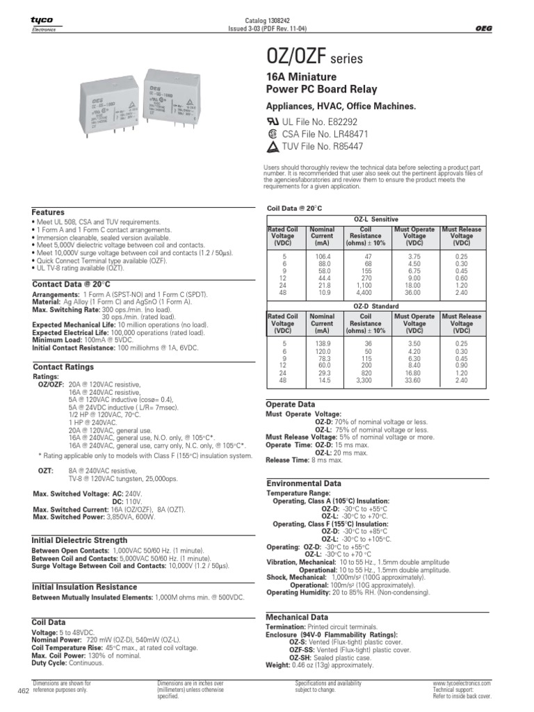 Data Sheet | PDF | Insulator (Electricity) | Switch