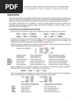 Tabla de Oxoácidos y Sus Oxianiones Más Comunes | PDF | Ciencia y ...