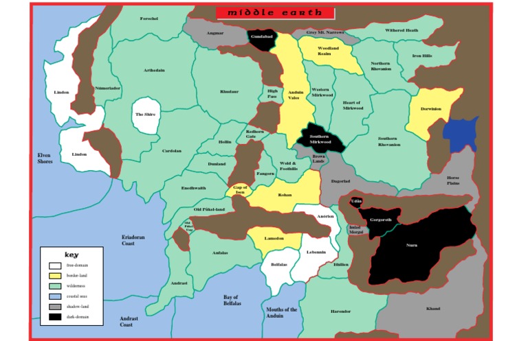 Map - Regions | PDF