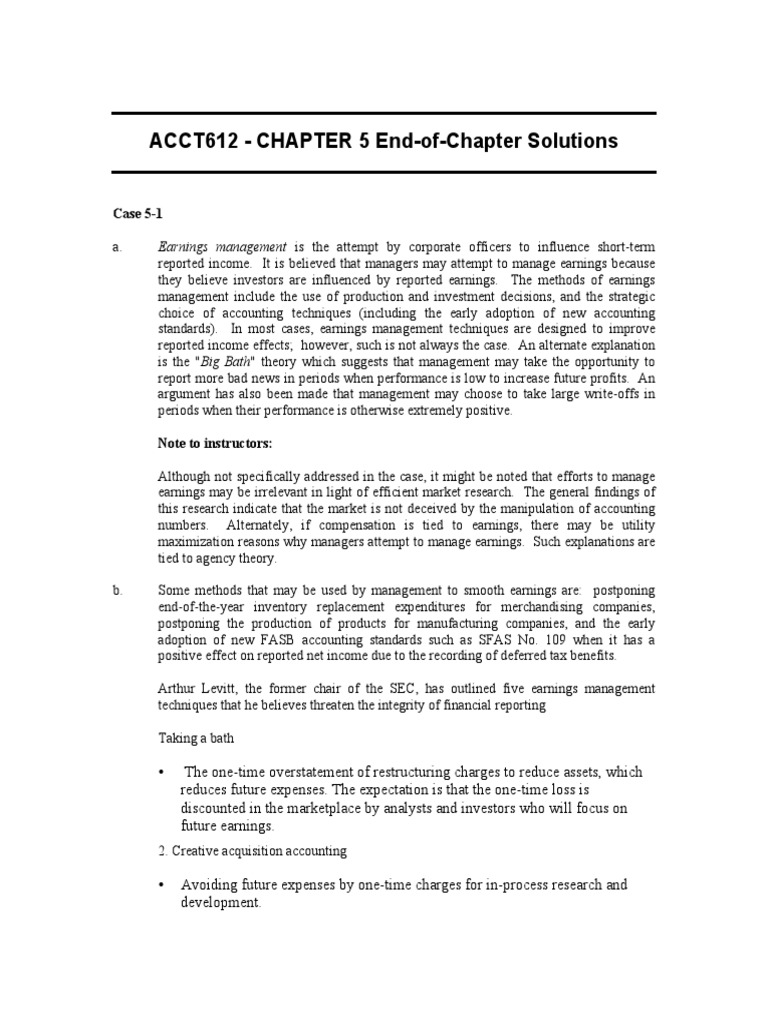 Ch05 Solutions (10e) | PDF | Franchising | Revenue