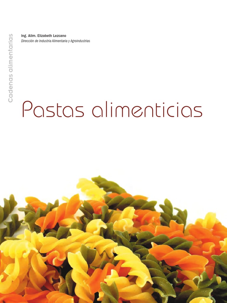 Pastas Alimenticias | PDF | Trigo | Pasta