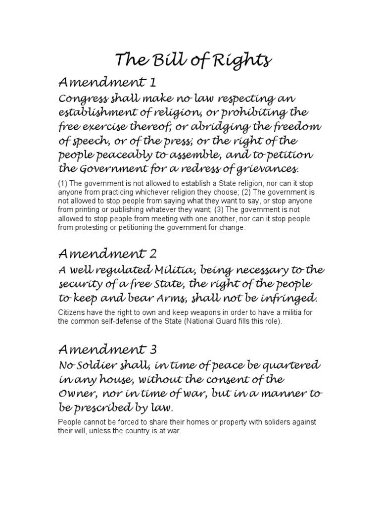 the bill of rights annotated | Jury Trial | Search And Seizure