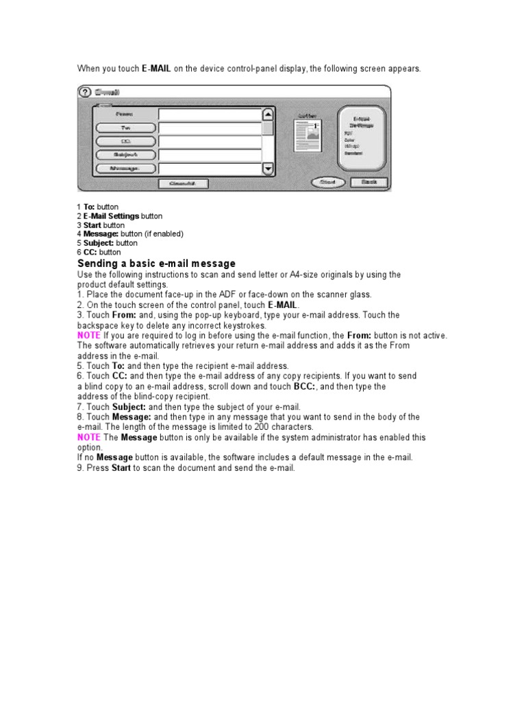 HP 9200 Scanner | PDF